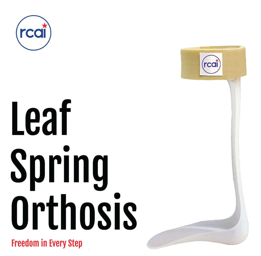 RCAI Leaf Spring Orthosis: Lightweight AFO for Foot Drop – Restorative ...